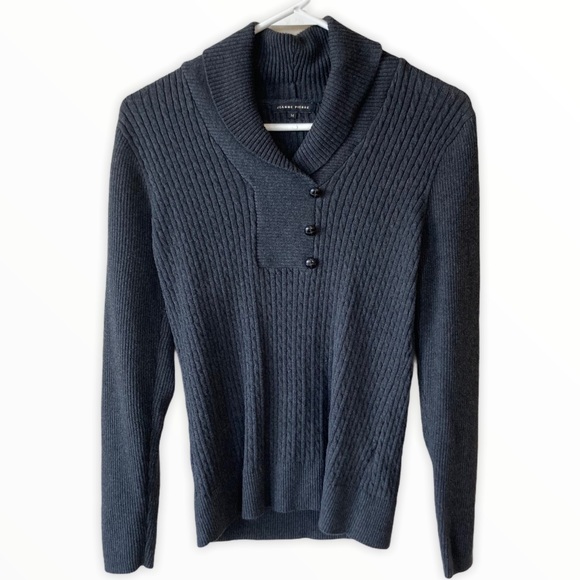 JEANNE PIERRE | Sweaters | Jeanne Pierre 0 Cotton Long Sleeve Medium ...